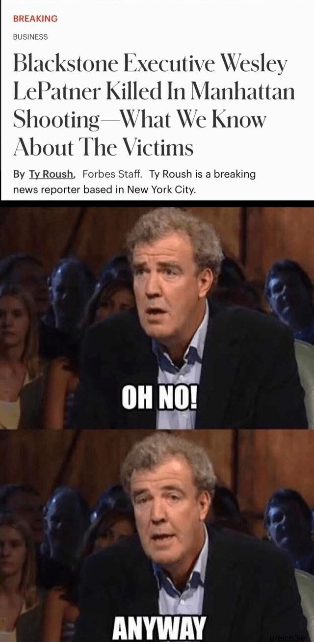 BREAKING Blackstone Executive Wesley LePatner Killed In Manhattan ...