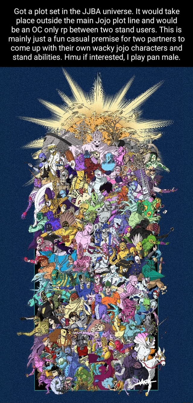 Got a plot set in the JJBA universe. It would take place outside the ...