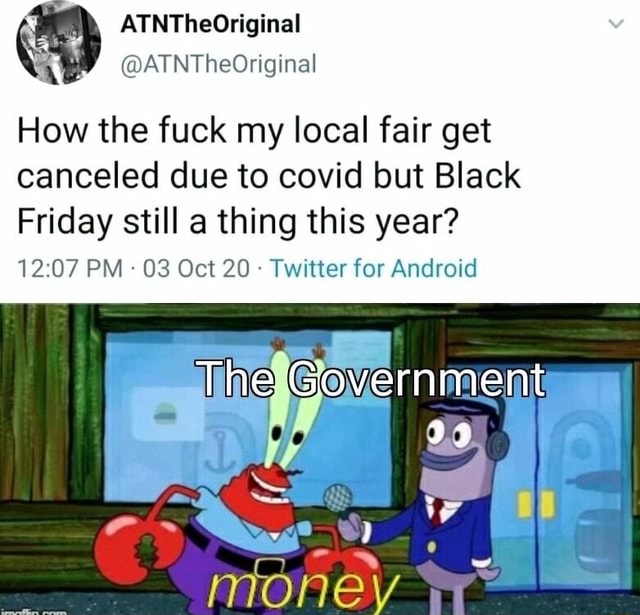 ATNTheOriginal @ATNThe Original How the fuck my local fair get canceled ...