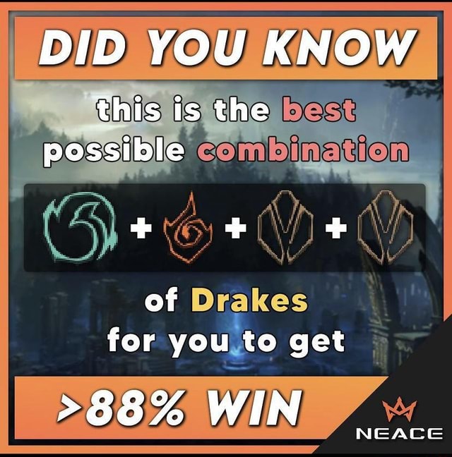 DID YOU KNOW this is the best possible + + + of of Drakes for you to ...