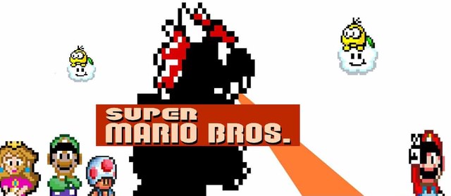 SUPER MARIO BROS. + GODZILLA - iFunny
