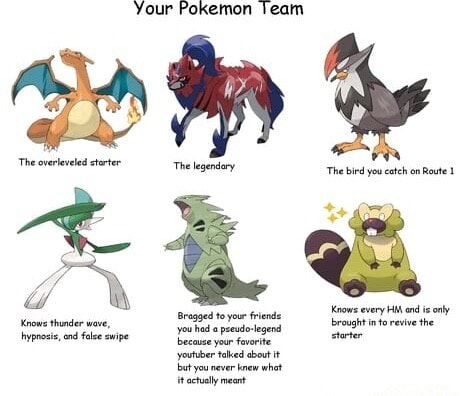 The overleveled starter ar rowe thunder wave, hypnotie, end falee swipe ...