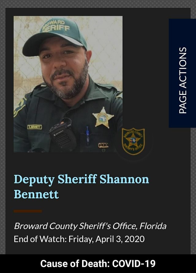 Deputy Sheriff Shannon Bennett Broward County Sheriff's Office, Florida ...