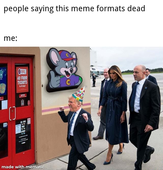 People saying this meme formats dead - iFunny