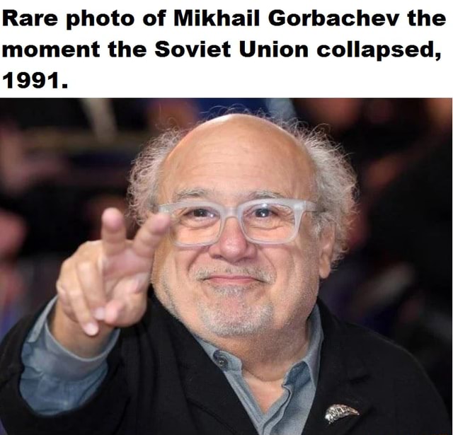 Rare photo of Mikhail Gorbachev the moment the Soviet Union collapsed ...