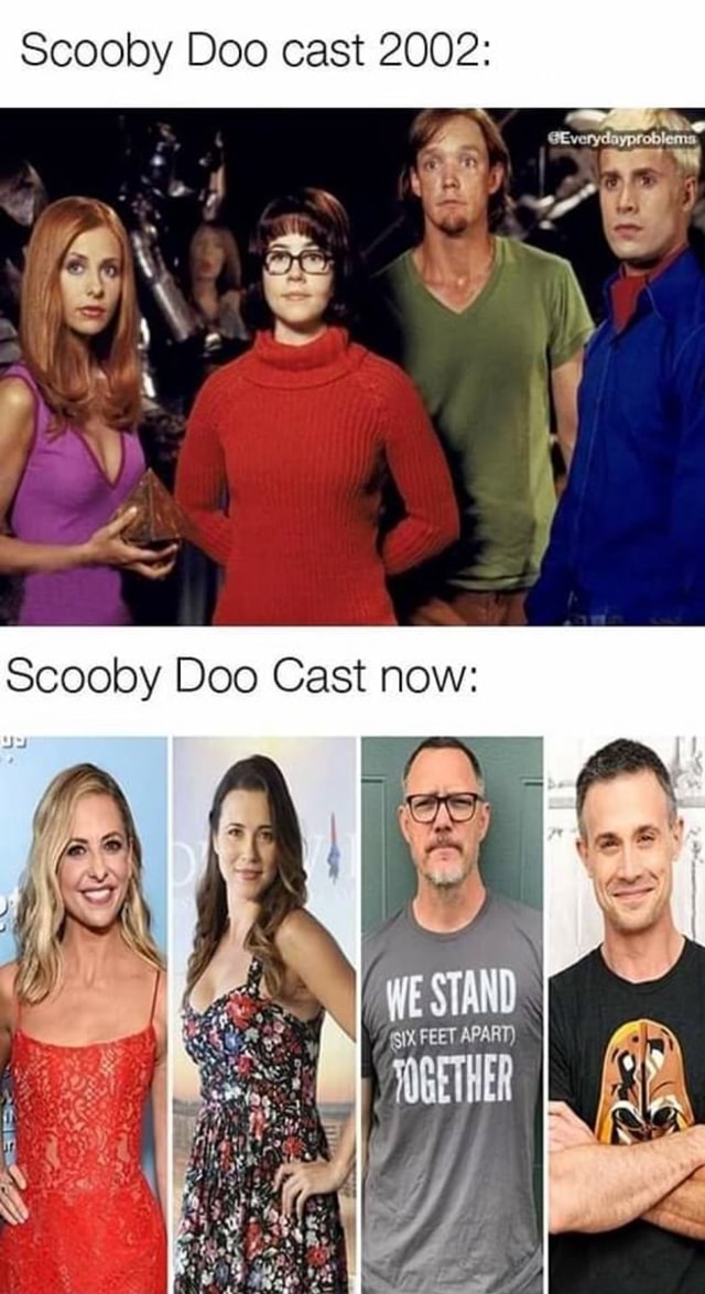 Scooby Doo cast 2002: EBET APART Scooby Doo Cast now: - iFunny