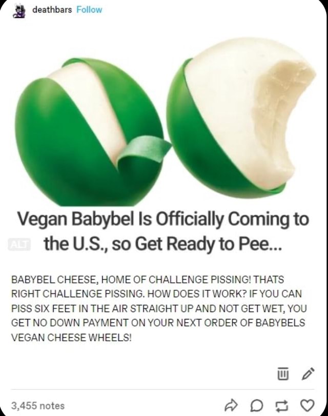 Deathbars Vegan Babybel Is Officially Coming to the U.S., so Get Ready ...
