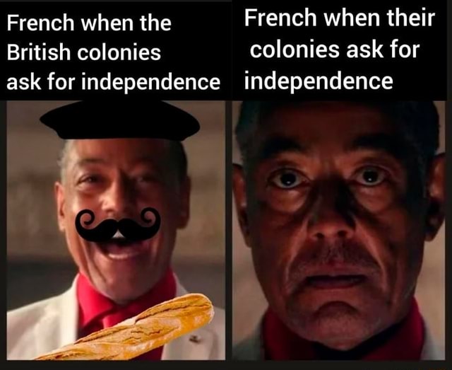 French when the French when their British colonies colonies ask for ask ...