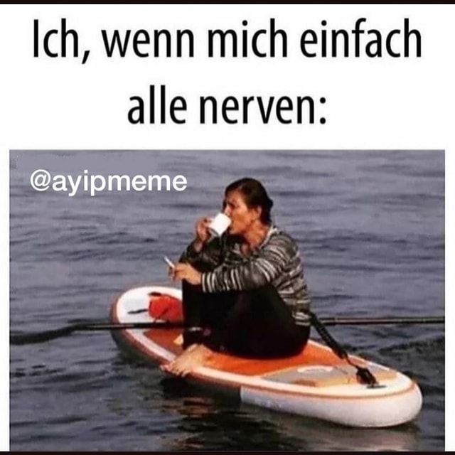Ich, wenn mich einfach alle nerven: @ayipmeme - Keke
