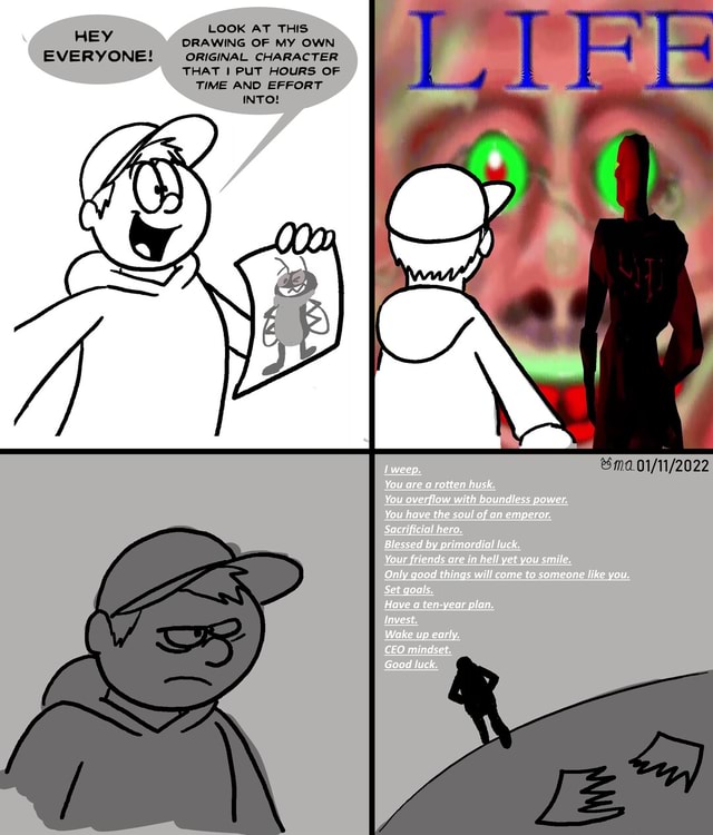 LOOK AT THIS TIME AND EFFORT INTO! HEY EVERYONE! ORIGINAL CHARACTER ...