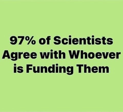 97% of Scientists Agree with Whoever is Funding Them - America’s best ...