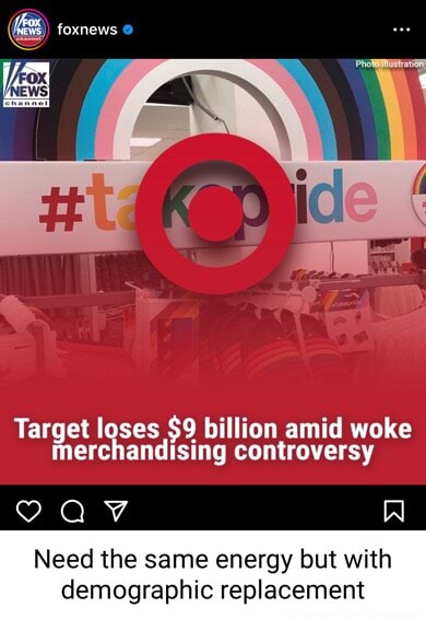 Foxnews Target loses $9 billion amid woke merchandising controversy ...