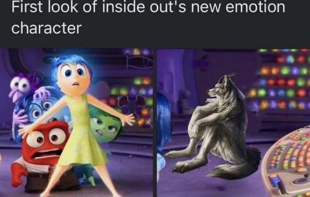 First look of Inside out's new emotion character - iFunny