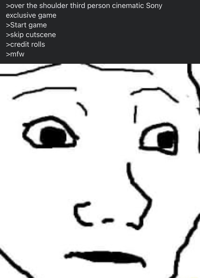 >over the shoulder third person cinematic Sony exclusive game >Start ...