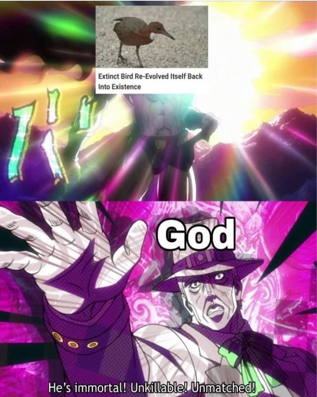 Extinct Bird Re-Evolved Itself Back Into Existence He'c immortal ...