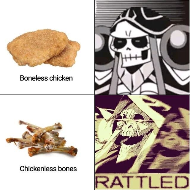 Chickenless bones - iFunny