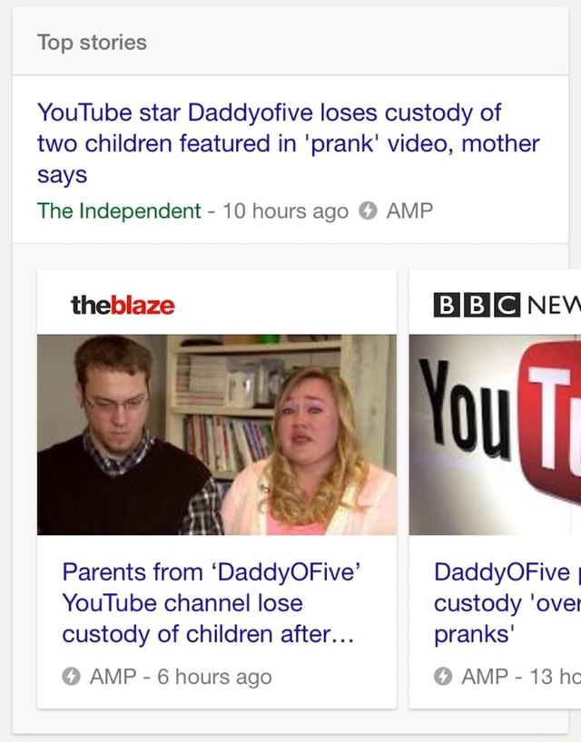 YouTube star Daddyofive loses custody of two children featured in ...