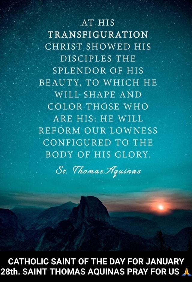 AT HIS TRANSFIGURATION CHRIST SHOWED HIS DISCIPLES THE SPLENDOR OF HIS ...