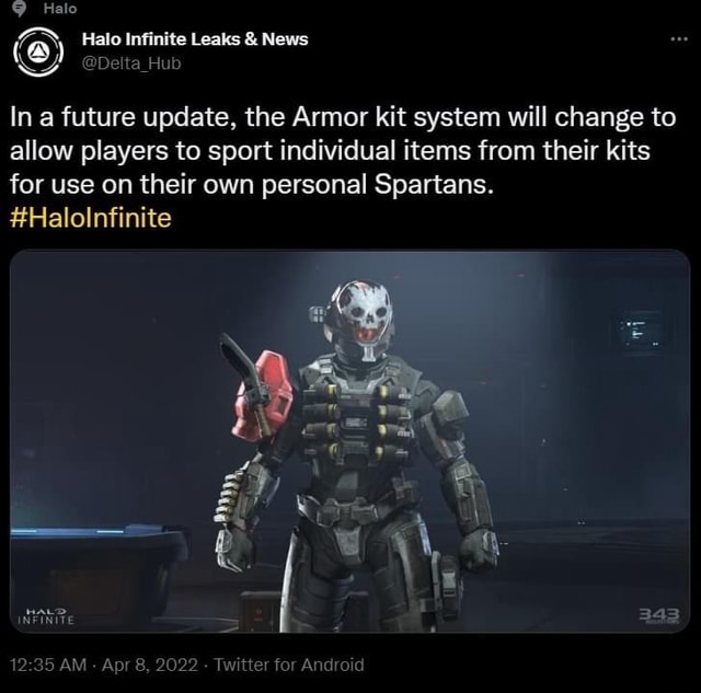 Halo Halo Infinite Leaks & News In a future update, the Armor kit ...