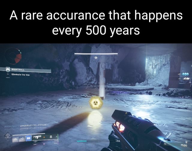 A rare accurance that happens every 500 years the - iFunny