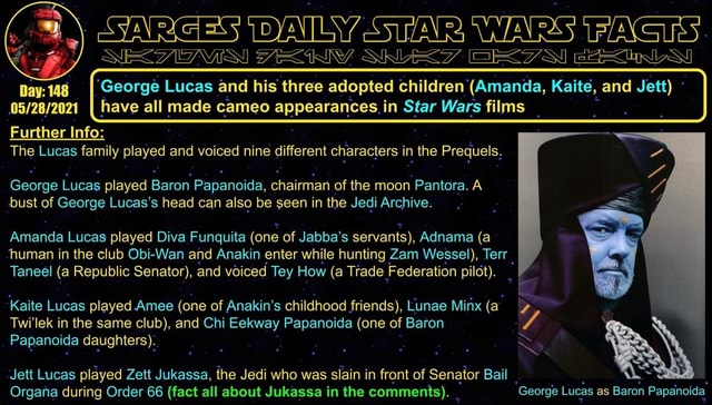 DALY SRAR WARS ATS: S: DITMIN FEKNY SRUERY GRFS) Day: 148 I 'George ...