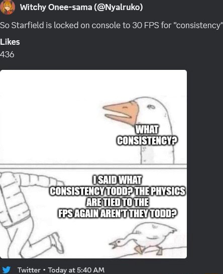 Onee-sama Likes So Starfield is locked on console to 30 FPS for ...