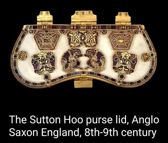 The Sutton Hoo purse lid, Anglo Saxon England, 8th-9th century - iFunny