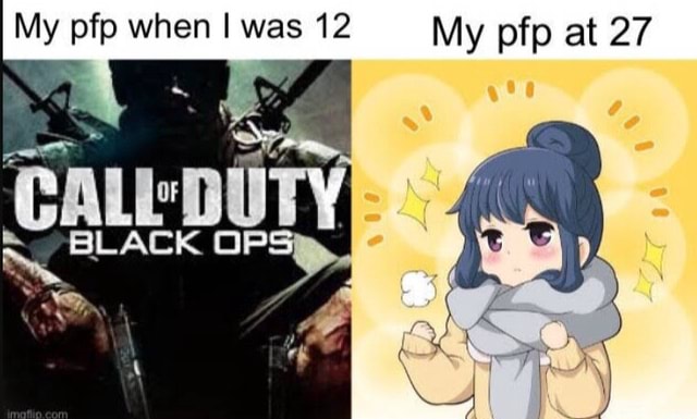 My pfp when I was 12 My pfp at 27 OP. - iFunny