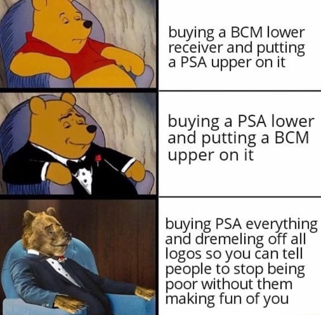 Buying a BCM lower '- receiver and putting * w a PSA upper on it buying ...
