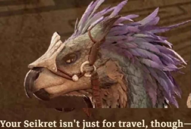 Your Seikret isn't just for travel, though- - iFunny