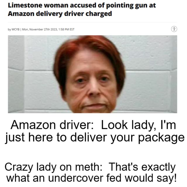 Limestone woman accused of pointing gun at Amazon delivery driver ...