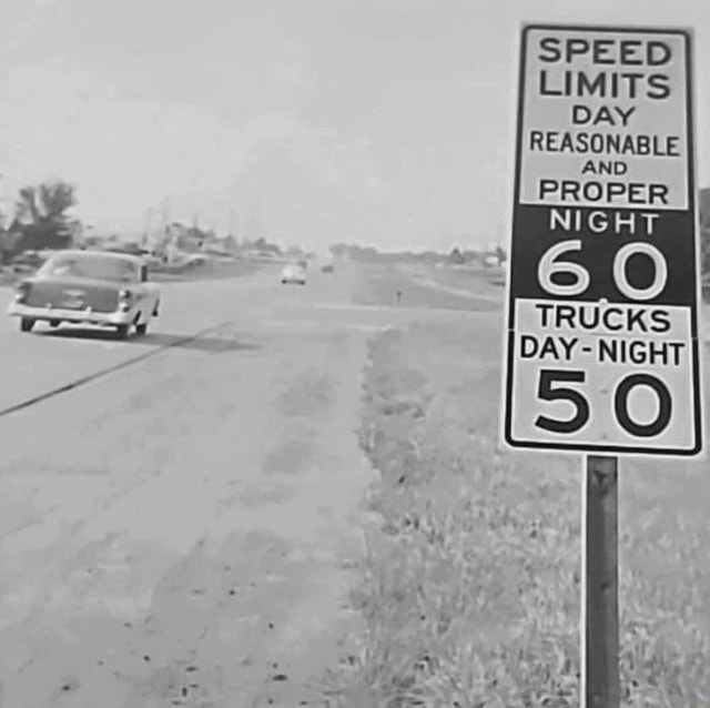 SPEED LIMITS REASONABLE NIGHT TRUCKS - iFunny