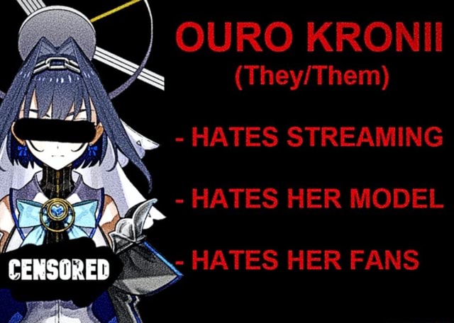 Ouro As Hates Streaming Hates Her Model Censored Hates Her Fans