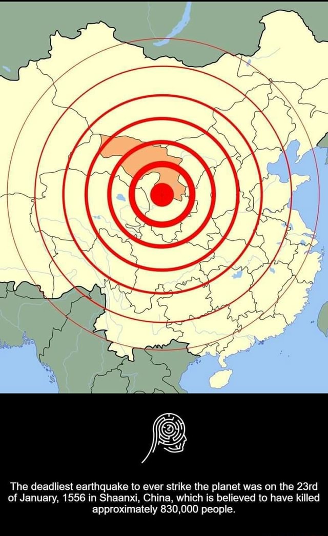 The deadliest earthquake to ever strike the planet was on the 23rd of ...