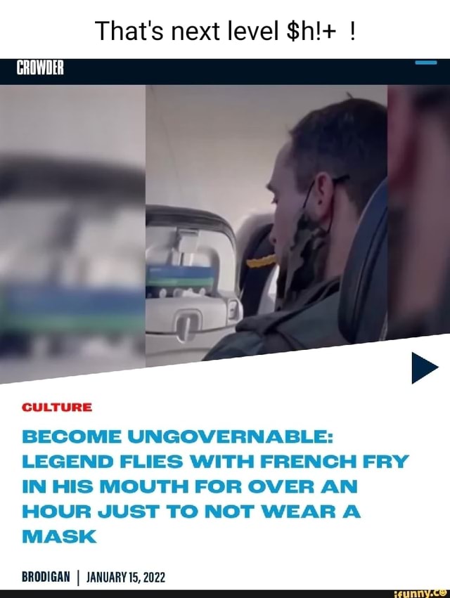 That's next level $hi+ ! CROWOEB CULTURE BECOME UNGOVERNABLE: LEGEND ...