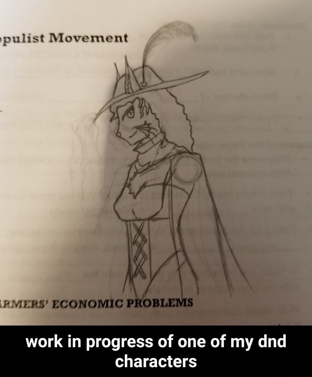 Work in progress of one of my dnd characters - work in progress of one ...