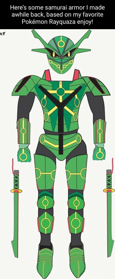 Here's some samurai armor I made awhile back, based on my favorite ...