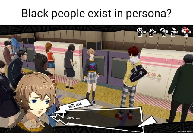 Black people exist in persona? mp gs - iFunny
