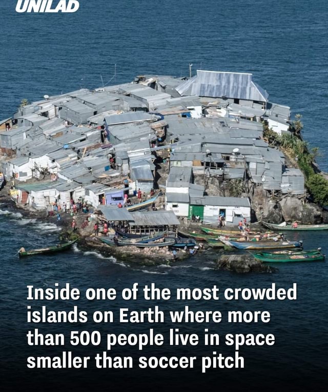 UNILAD Inside one of the most crowded islands on Earth where more than ...