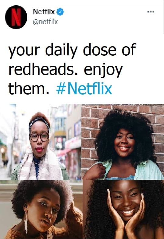 Netflix Netflix Your Daily Dose Of Redheads Enjoy Them Netflix Ifunny
