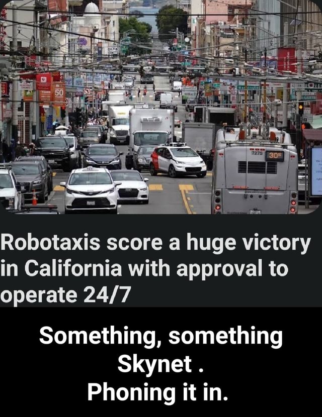 Robotaxis score a huge victory in California with approval to operate ...