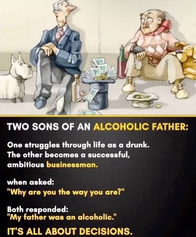 TWO SONS OF AN ALCOHOLIC FATHER: Pie One struggles through life as a ...