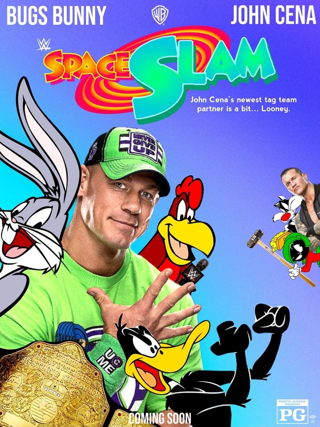 BUGS BUNNY JOHN CENA John Cena's newest tag team partner ar is a bit ...
