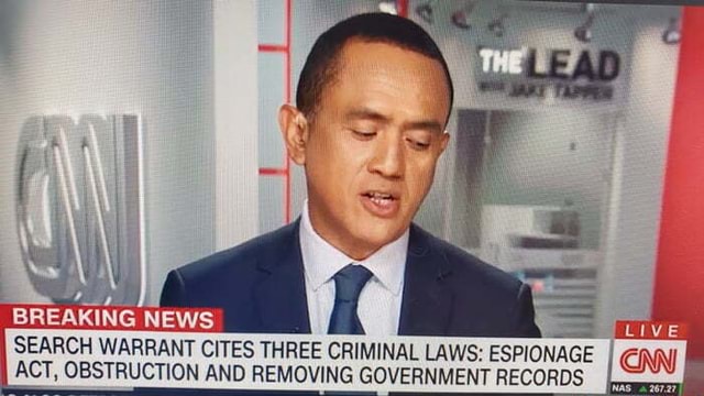 BREAKING NEWS SEARCH WARRANT CITES THREE CRIMINAL LAWS: ESPIONAGE GN ...