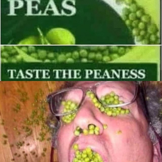 TASTE THE PEANESS - iFunny