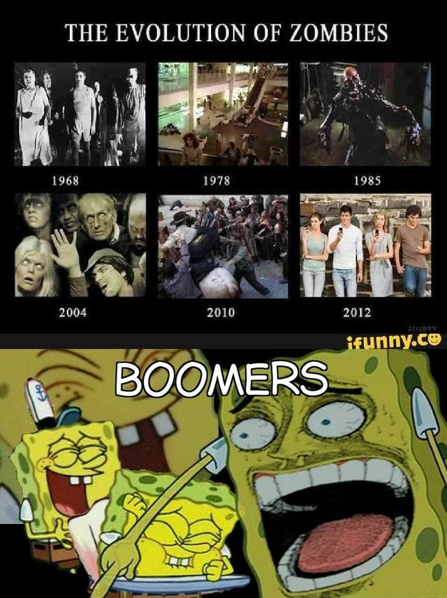THE EVOLUTION OF ZOMBIES - iFunny Brazil