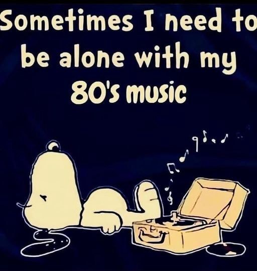 Yes. Yes I do. #snoopy #peanuts #the80s #80s #80smusic #1980s ...