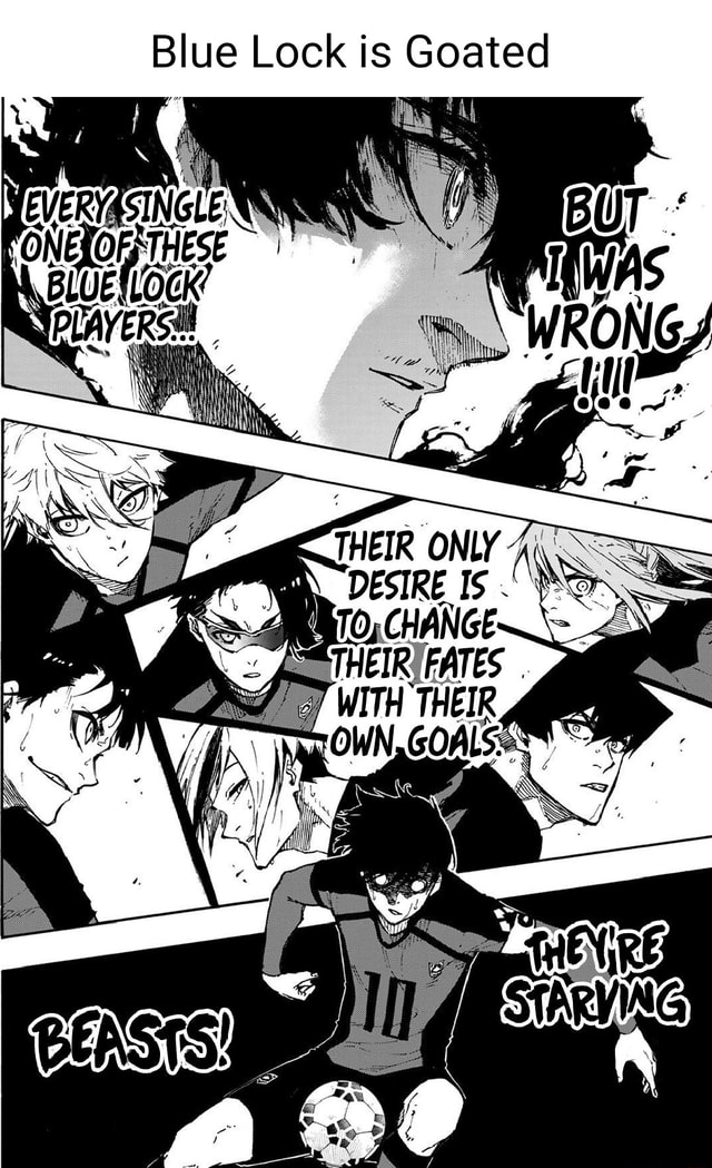 Blue Lock is Goated - iFunny