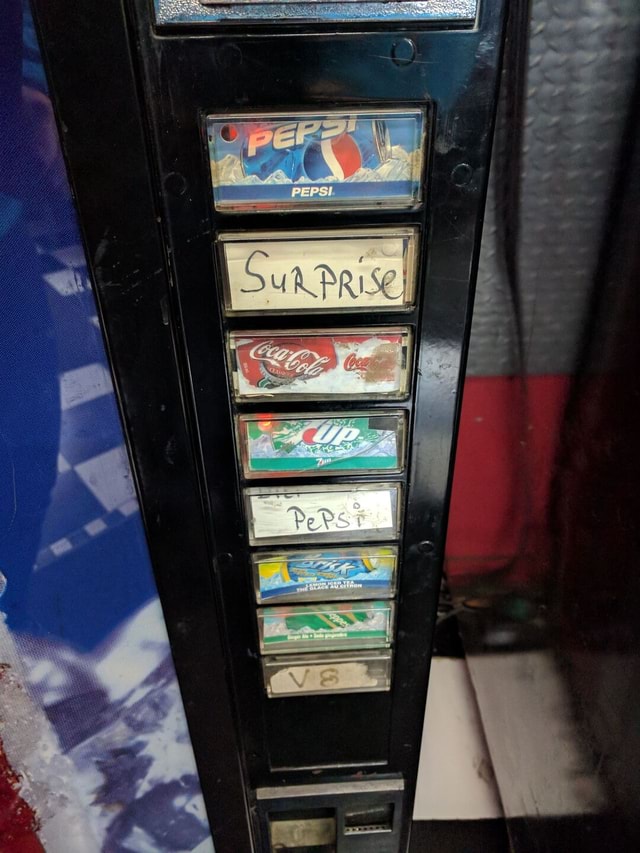Vending machine in the waiting room @car detailers today. Made me ...