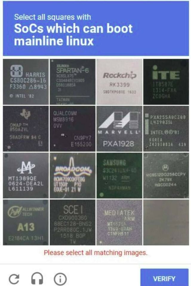 Select all squares with SoCs which can boot mainline linux RKI399 ...